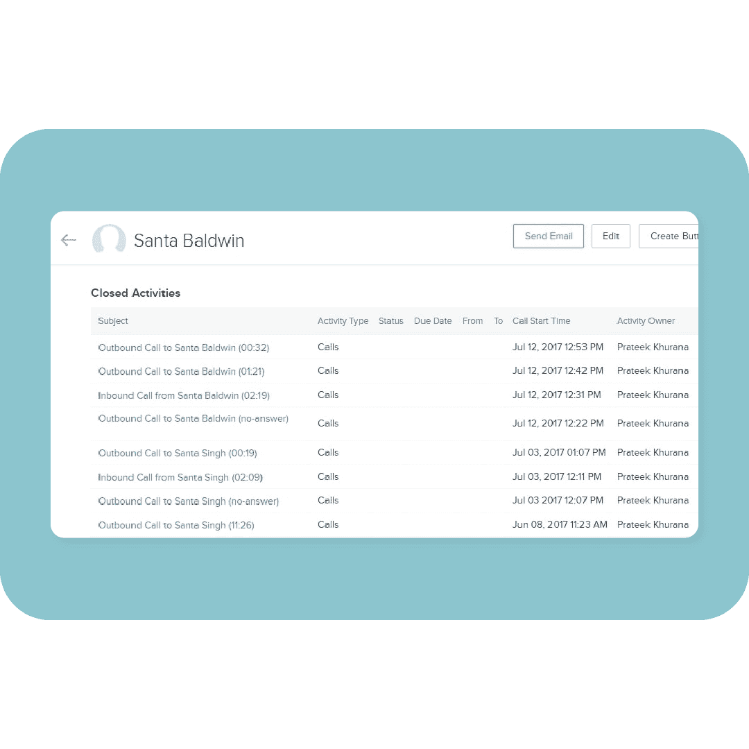 Integrate Phone and SMS System with Zoho CRM | JustCall